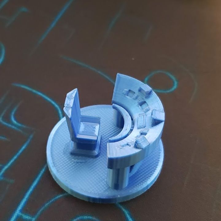 3D Printable Resilience Operations Beacon and Objective by Jhokalups