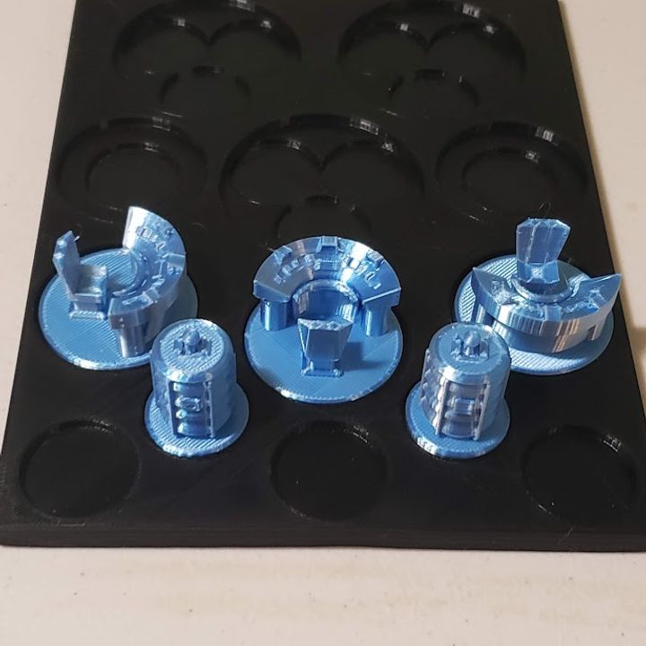 3D Printable Resilience Operations Beacon and Objective by Jhokalups