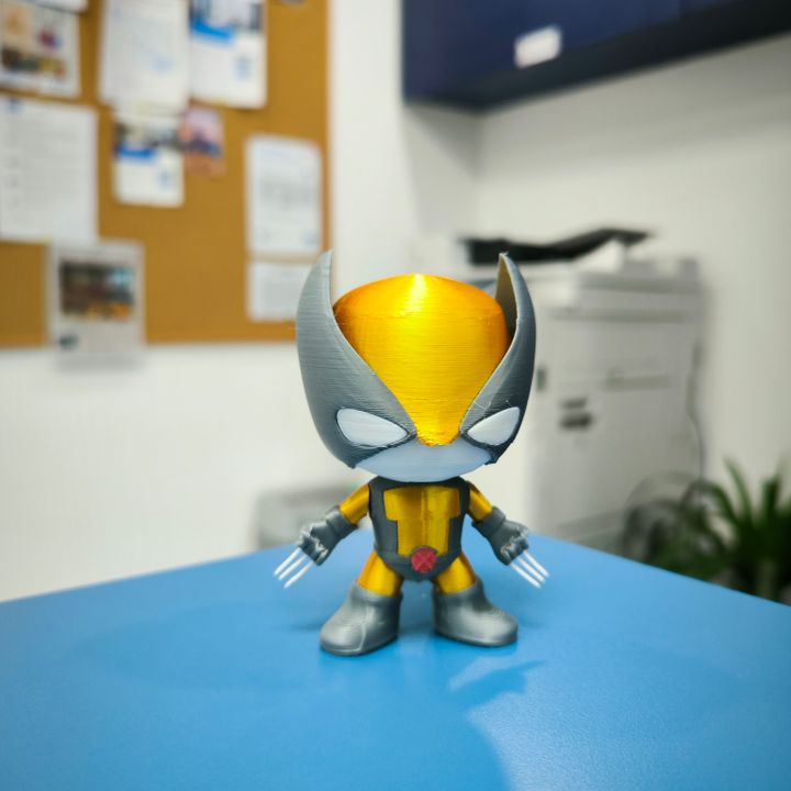 3D Printable Chibi Wolverine by Studio Tridimen