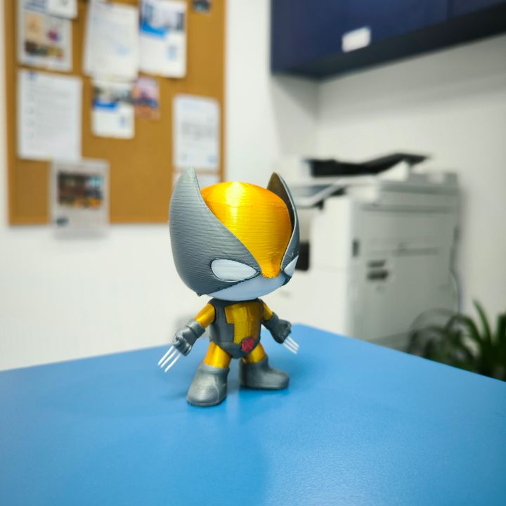 3D Printable Chibi Wolverine by Studio Tridimen