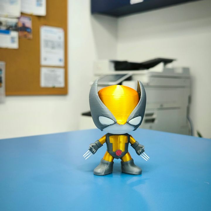 3D Printable Chibi Wolverine by Studio Tridimen