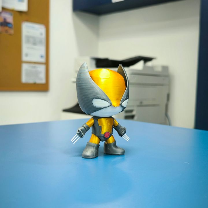 3D Printable Chibi Wolverine by Studio Tridimen
