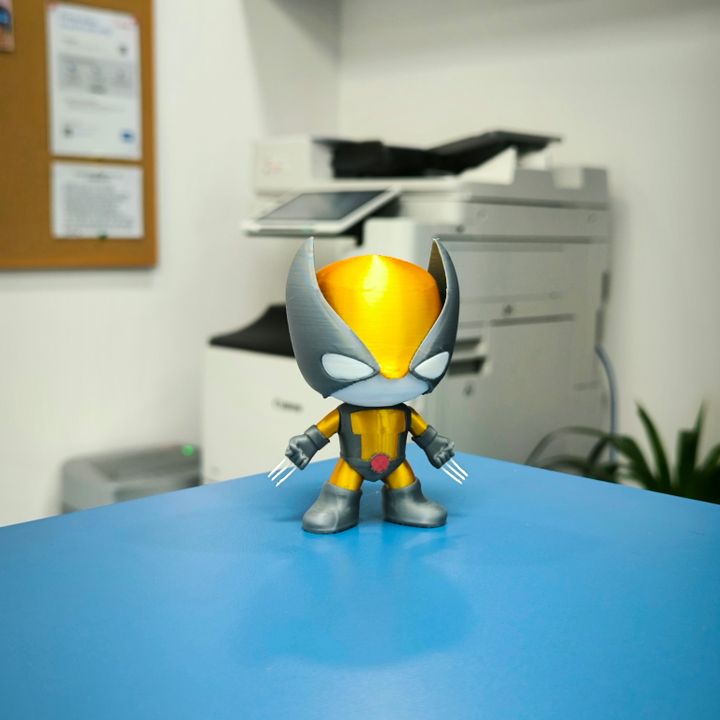 3D Printable Chibi Wolverine by Studio Tridimen
