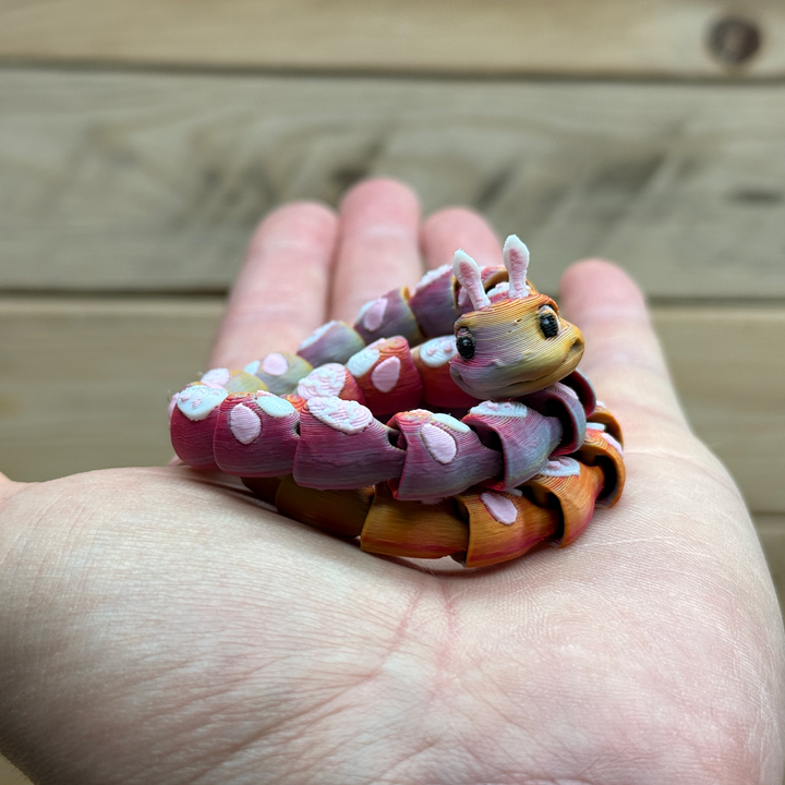 3D Printable Easter Snake by ENIQUE3D