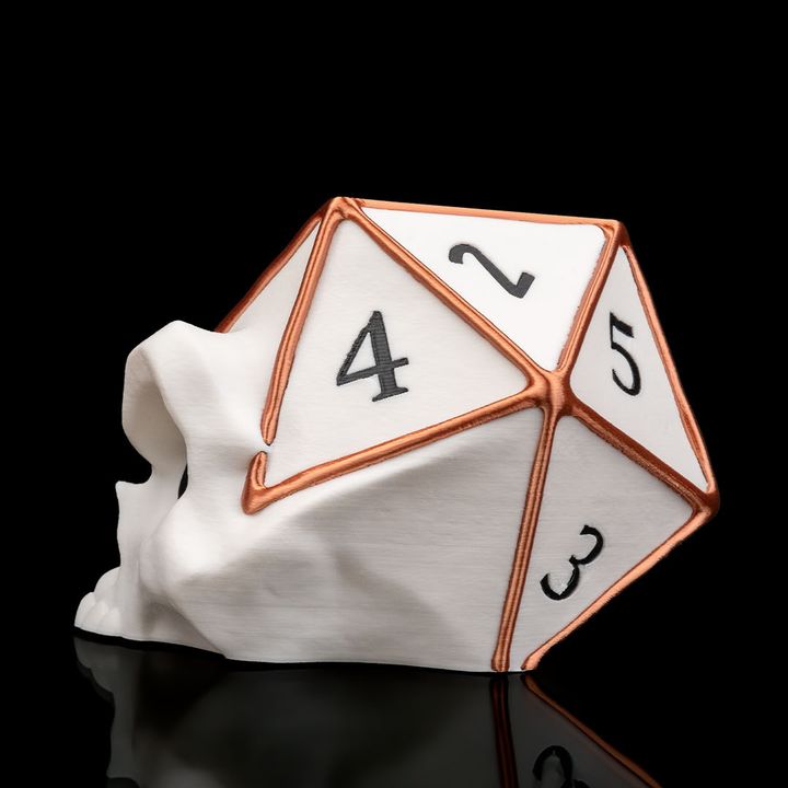 3D Printable Critical Die by Stlflix