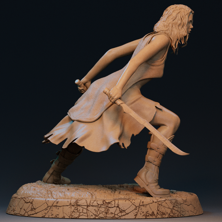 3D Printable The Fragile Weapon Grace Genius and Lethal Precision 3D ...