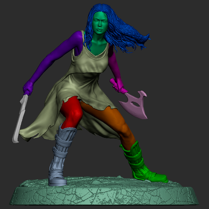 3D Printable The Fragile Weapon Grace Genius and Lethal Precision 3D ...