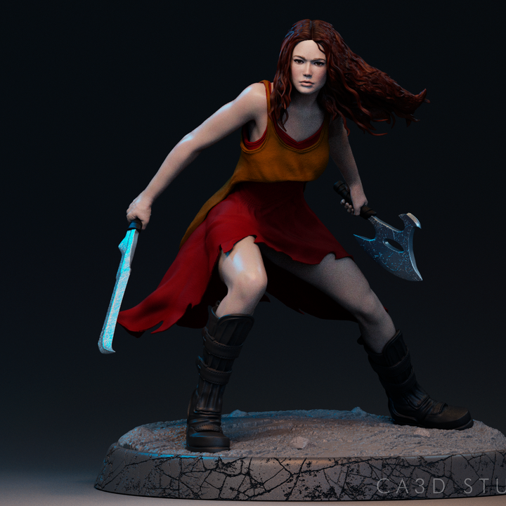 3D Printable The Fragile Weapon Grace Genius and Lethal Precision 3D ...