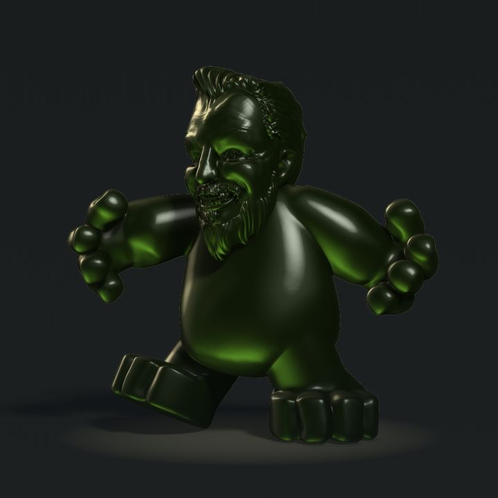 3D Printable Gu'ummi Goo from Gooey Cube(tm) by Harry's 3d Sculpting