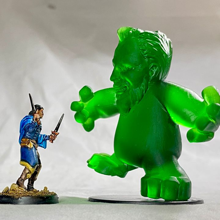 3D Printable Gu'ummi Goo from Gooey Cube(tm) by Harry's 3d Sculpting