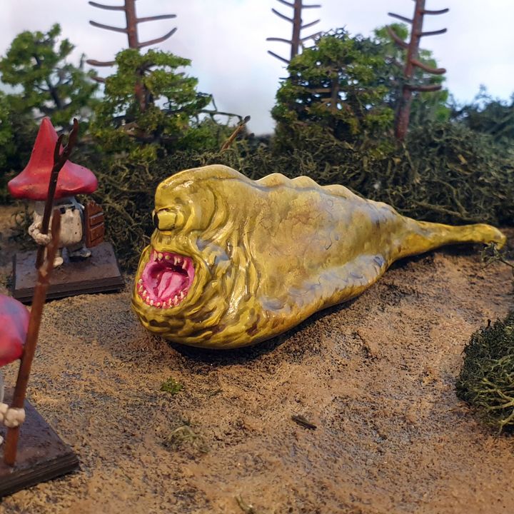 3D Printable Monstrous Slug by Culverin Models