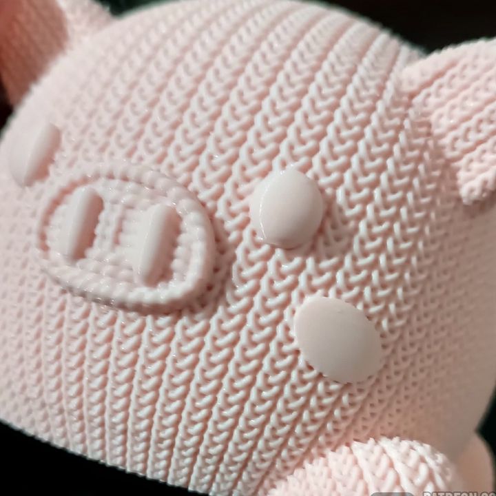 3D Printable pig piggy bank, money box - 3mf, STL multiparts by EnzoMatic3D