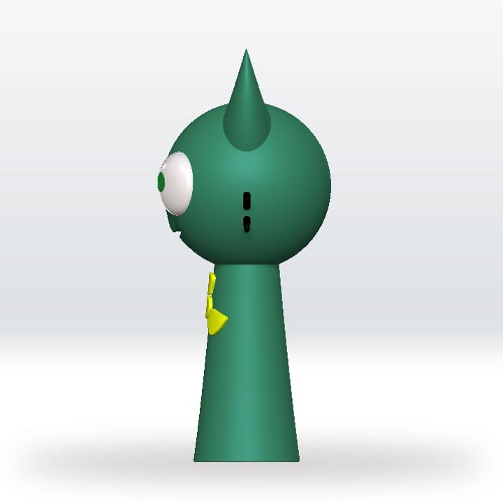 3D Printable Sprunki OC STL file 3D Model Character Obj, Sprunki 3mf ...