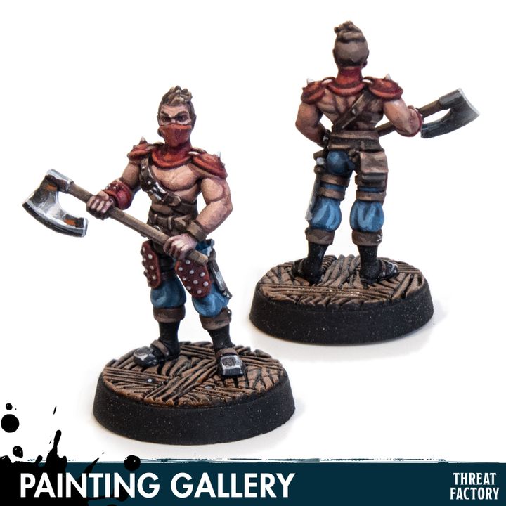 3D Printable Thug B - Man (human) by Threat Factory