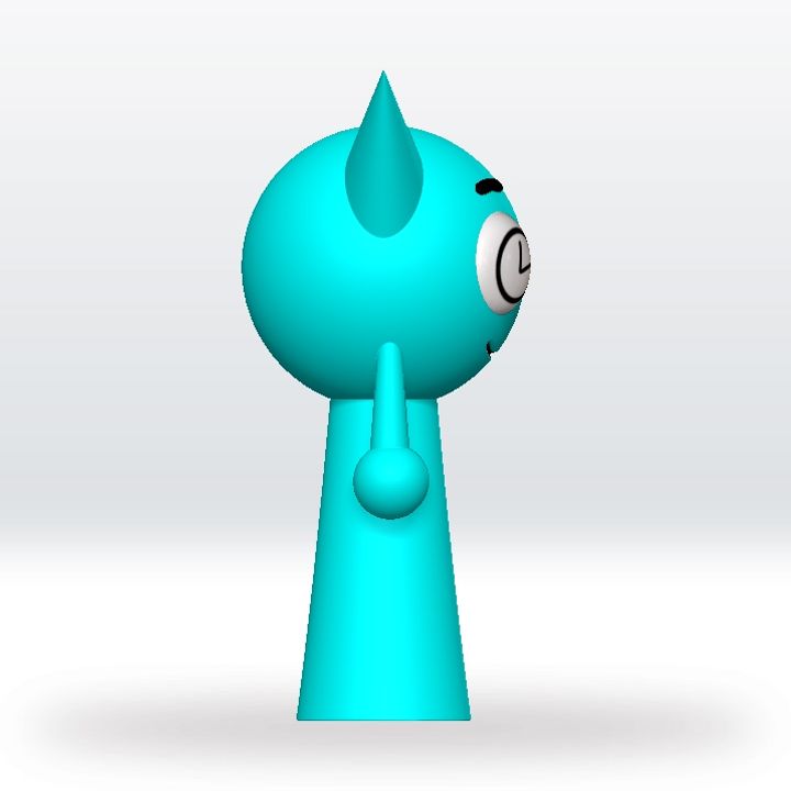 Descargar OC Sprunki Pyramixed STL file 3D Model Character Obj, Sprunki ...