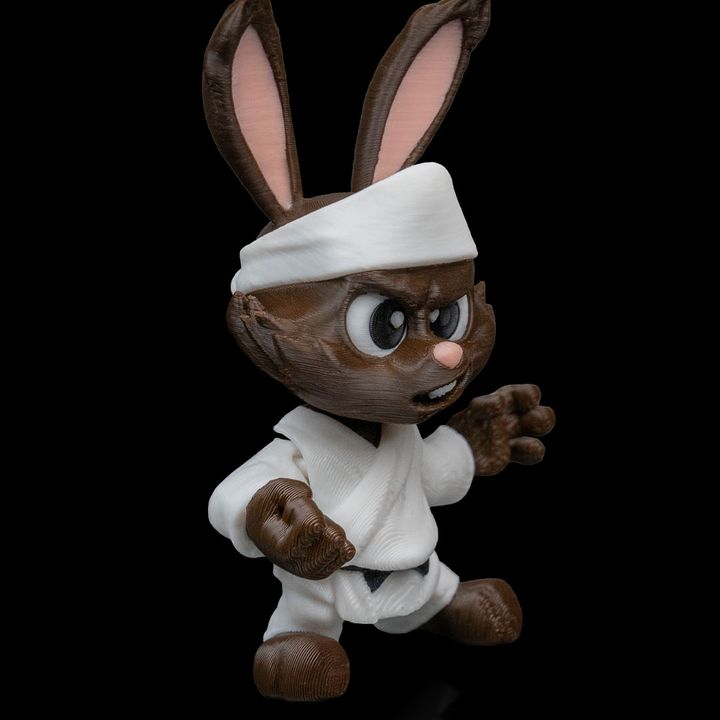 3D Printable Bun Sensei by Stlflix