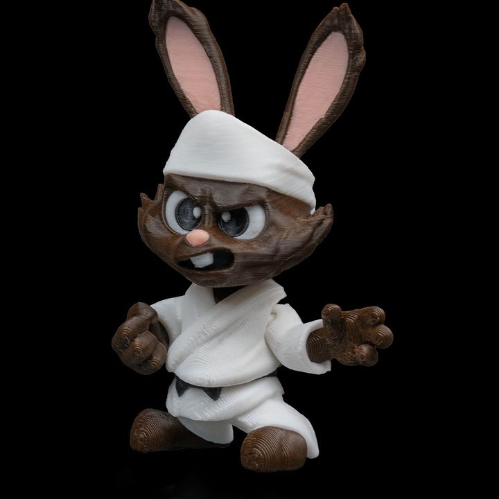 3D Printable Bun Sensei by Stlflix