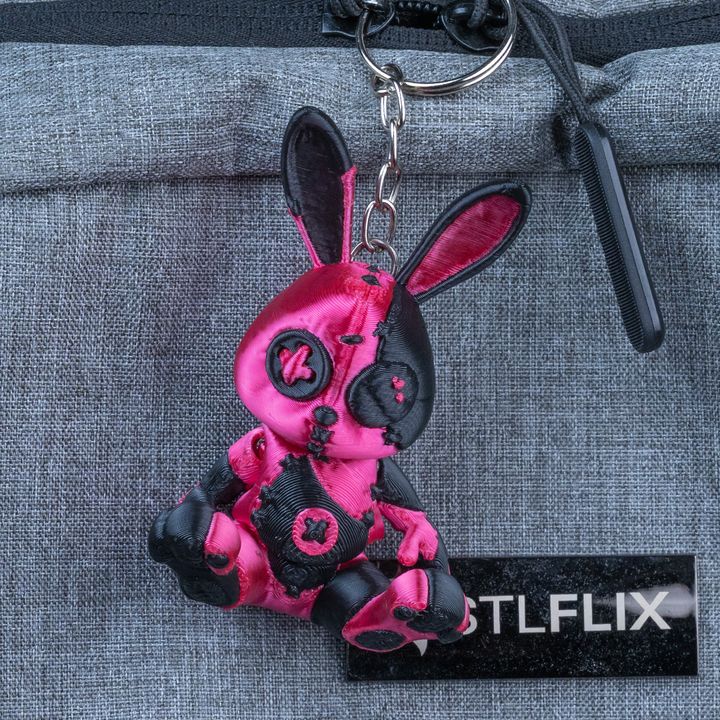 3D Printable Threadful Bunny by Stlflix