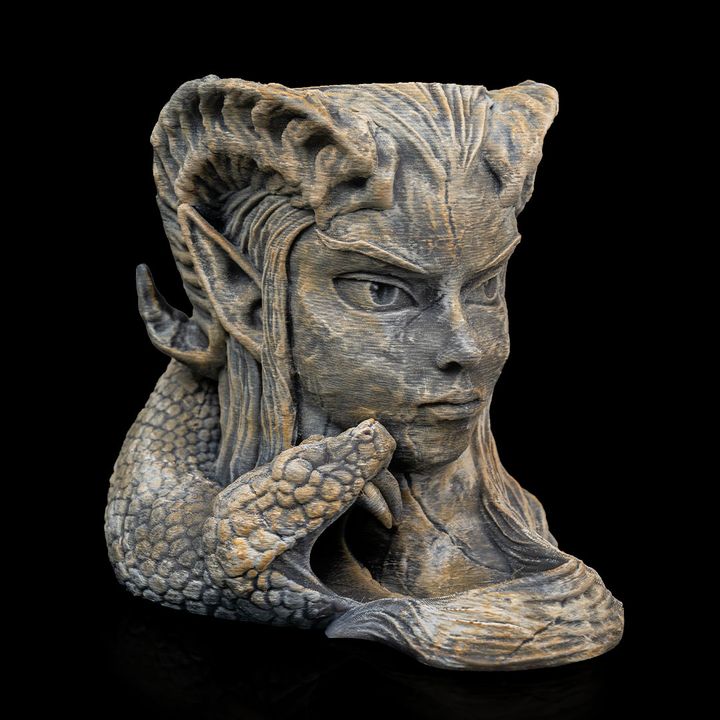 3D Printable Infernal Gambit Can Holder & Dice Tower by Stlflix