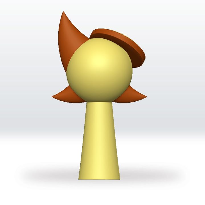 3D Printable OC Sprunki Clock STL file 3D Model Character Obj, 3mf ...