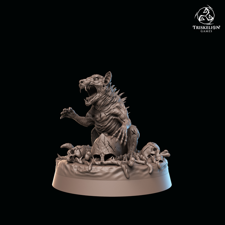 3D Printable Blight Rat by Triskelion Games