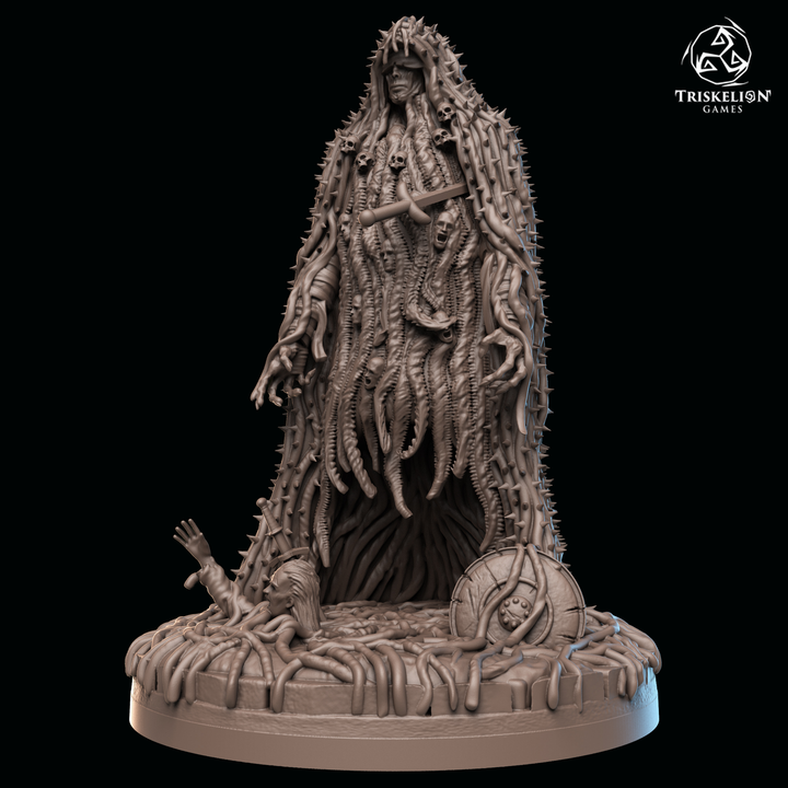 3D Printable Vorcaldos the Blight Lord by Triskelion Games