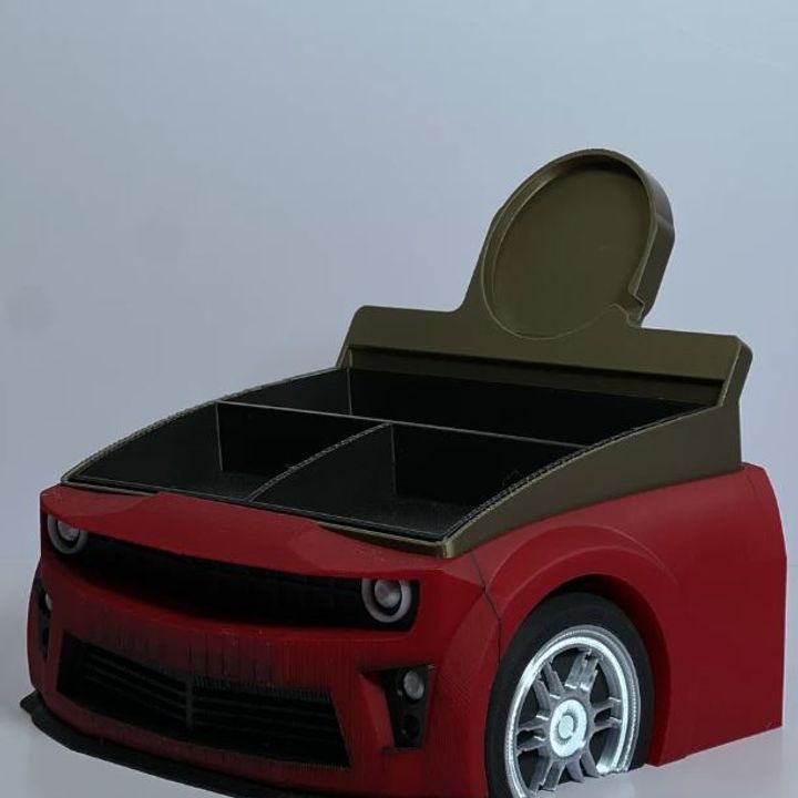 3D Printable Camaro Style Organizer by Tyler