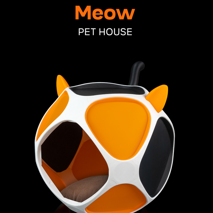 3D Printable Meow Pet House by Stlflix