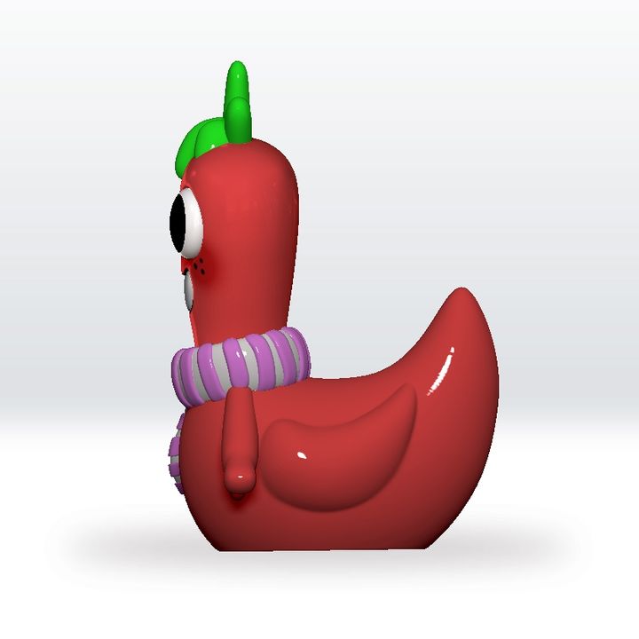 3D Printable Sprout Duck STL 3D Model Dandys World STL 3D Fanart by FNFLab