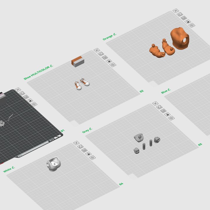 3D Printable Buff Bugs Bunny - Multi-Part - Movable Arms and Legs - 3D ...