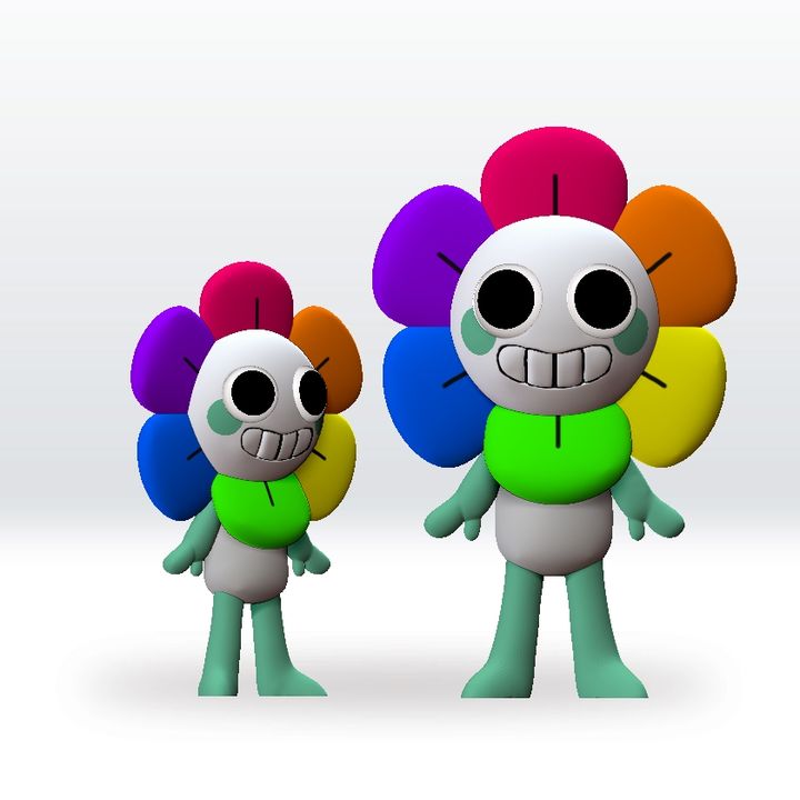 3D Printable Dandys World 3D STL Model Fanart STL file by FNFLab