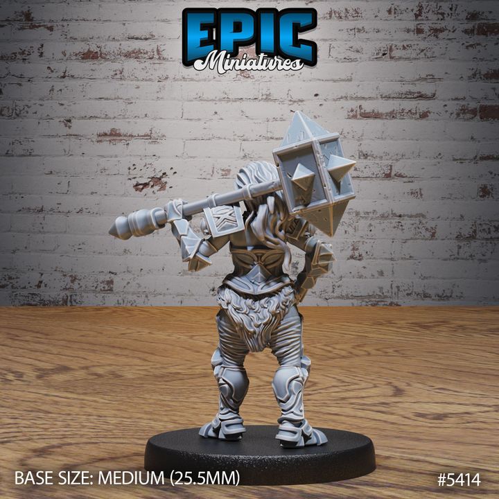 3D Printable Dwarf Female Bandit / Humanoid Dwarfen Robber / Halfling ...