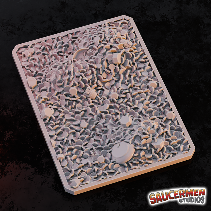 3D Printable Texture / Practice Palette: Treasure & Gold Pile by ...