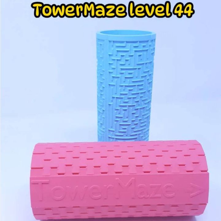 3D Printable TowerMaze Level 44 by Mazetropolis