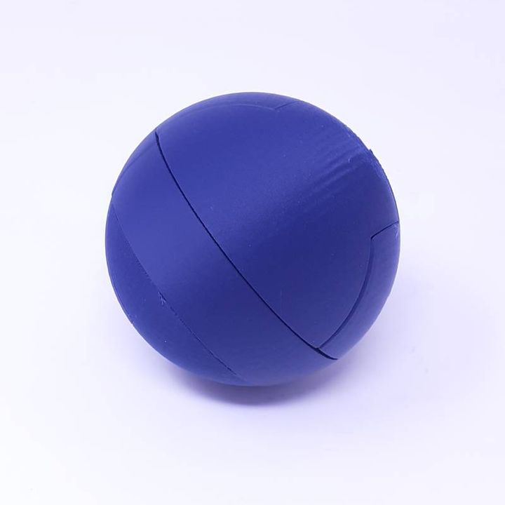 3D Printable Sphere Puzzle Level 1 by Mazetropolis