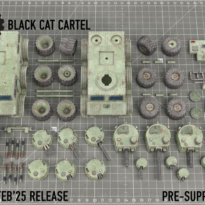 3D Printable ZL-631 Amphibious All-Terrain Armored Vehicle (Iron Kaput ...
