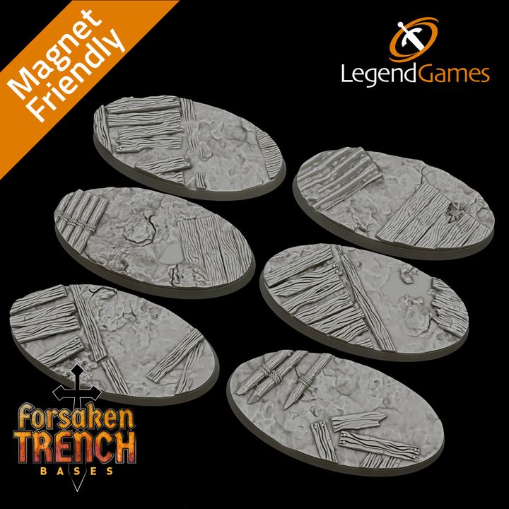 3D Printable LegendGames Complete Trench Crusade Base Set by Legend Games