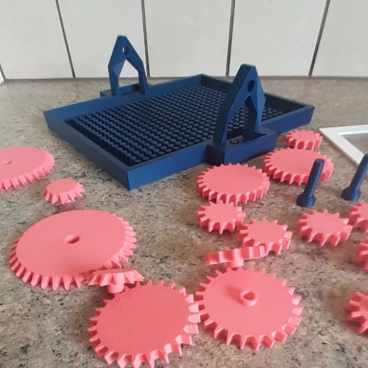 3D Printable Gear Maze Level 3 by Mazetropolis