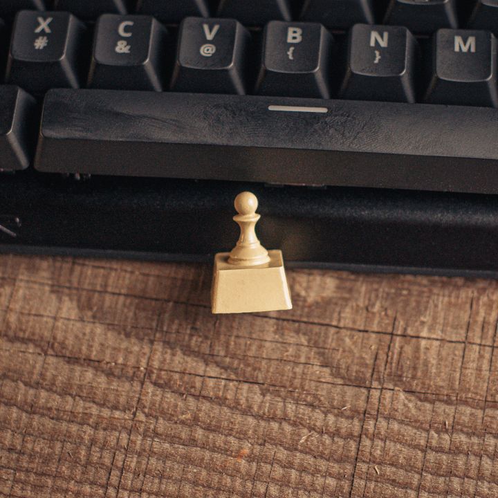 3D Printable Chess Pawn Artisan Keycap For Mechanical Gaming Keyboards ...