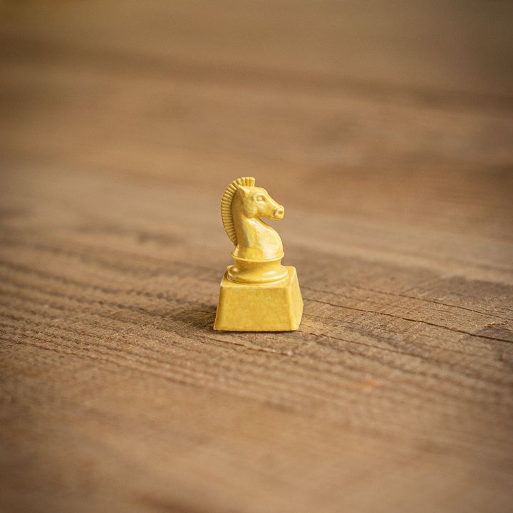 3D Printable Chess Horse Knight Artisan Keycap For Mechanical Gaming ...