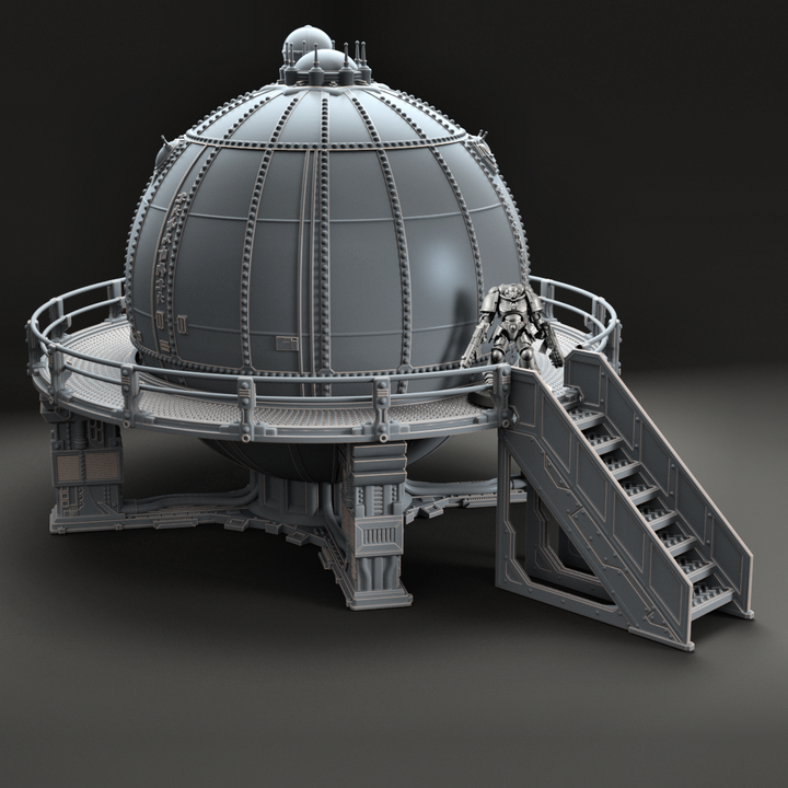 3D Printable Gas Spheres (FDM Support-Free) by Cassidy Byars