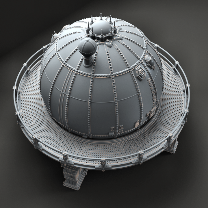 3D Printable Gas Spheres (FDM Support-Free) by Cassidy Byars