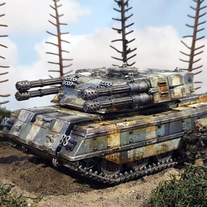 3D Printable Bull Main Battle Tank/Firestorm Anti-Infantry Tank by ...