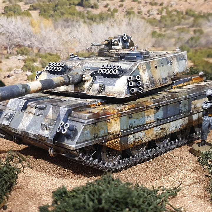 3D Printable Bull Main Battle Tank/Firestorm Anti-Infantry Tank by ...