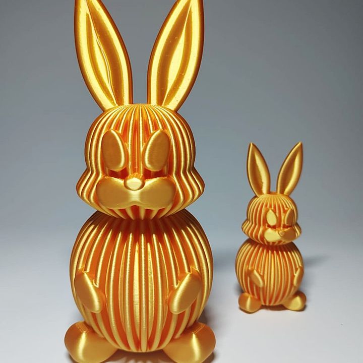 3D Printable EASTER MARK BUNNY by Marek Losert
