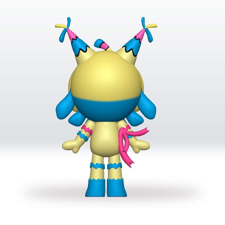 3D Printable Dandys world Yatta STL 3D Model Dandys World 3mf, Obj ...