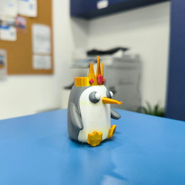 3D Printable Gunter The Penguin by Studio Tridimen