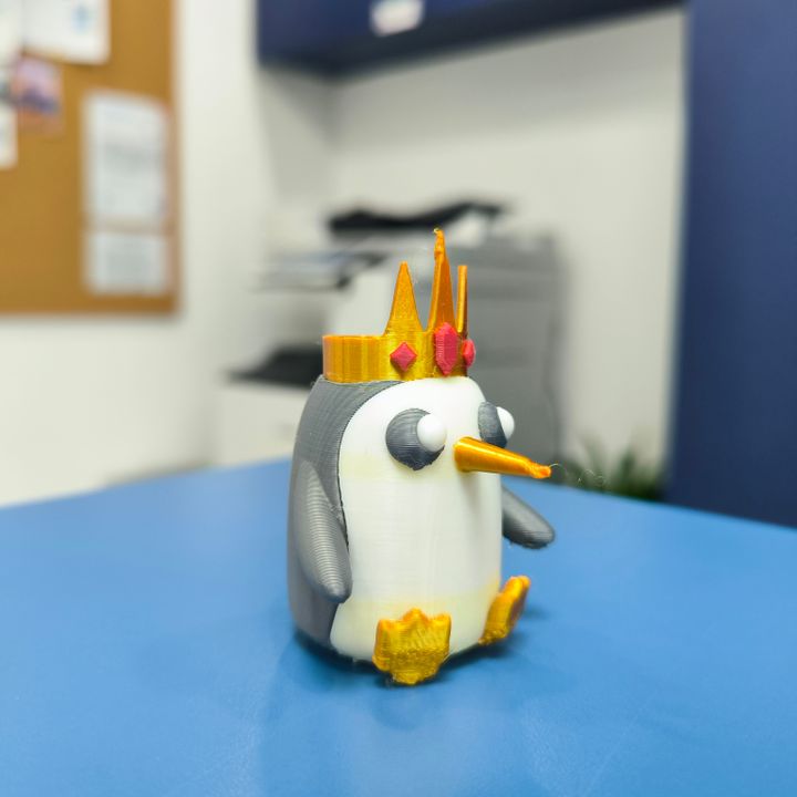 3D Printable Gunter The Penguin by Studio Tridimen