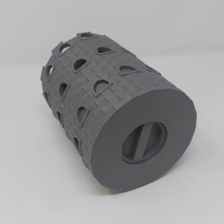 3D Printable Rolling coin tower piggy bank by Mazetropolis
