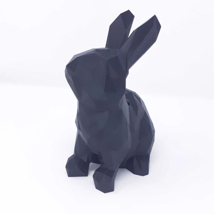 3D Printable Bunny Piggy Bank by Mazetropolis